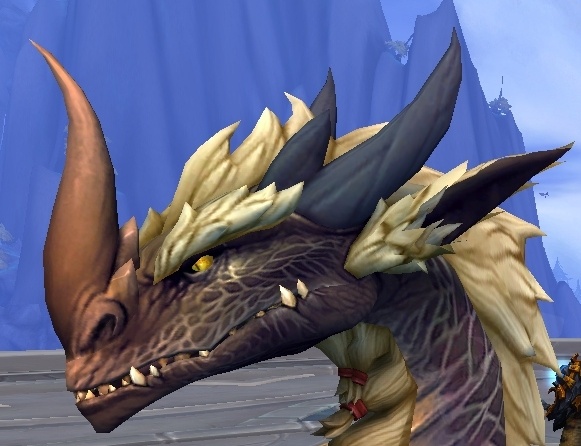 Winding Slitherdrake: Curved Nose Horn - Item - World of Warcraft