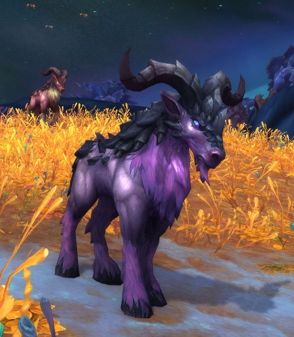 神秘的鳞角羊—NPC—魔兽世界