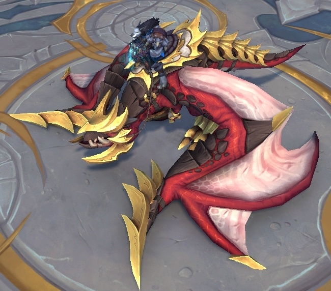 Renewed Proto-Drake: Gold and White Armor - Item - World of Warcraft