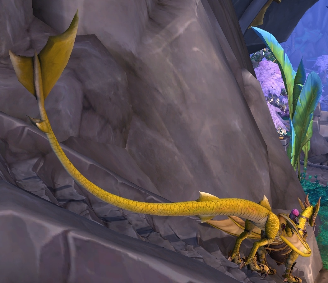 Winding Slitherdrake: Shark Finned Tail - Item - World of Warcraft