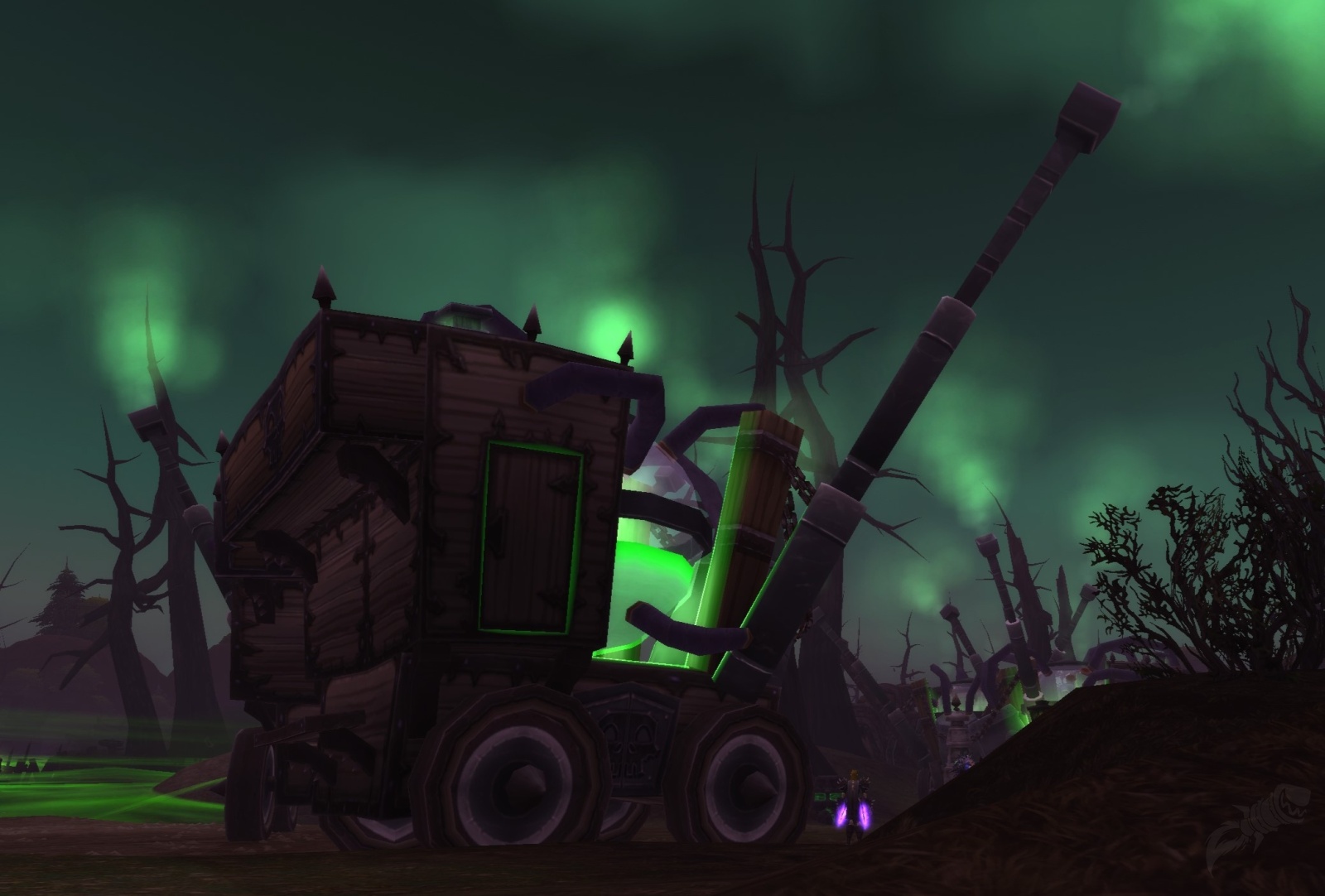 Carro transformado - PNJ - World of Warcraft