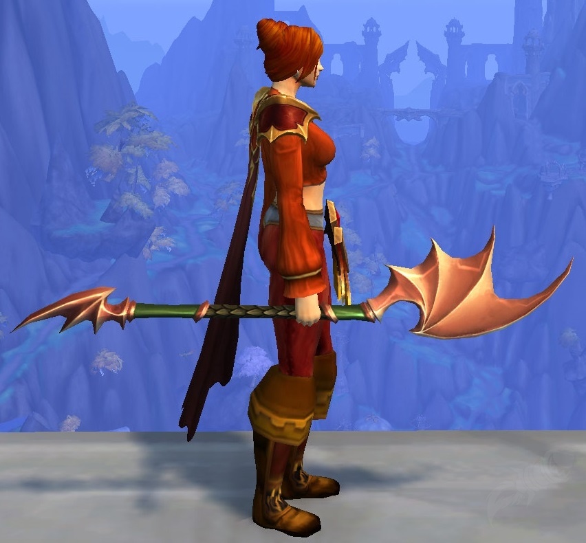 Dragonspawn Wingtipped Staff - Item - World of Warcraft