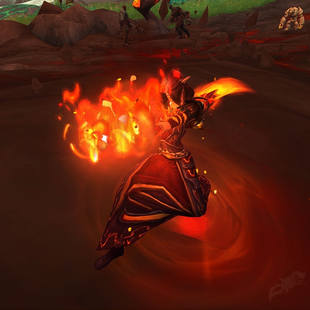 Primalist Flamewarden - NPC - World of Warcraft
