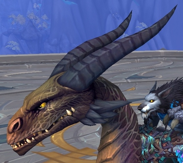 Winding Slitherdrake: Cluster Jaw Horns - Item - World of Warcraft
