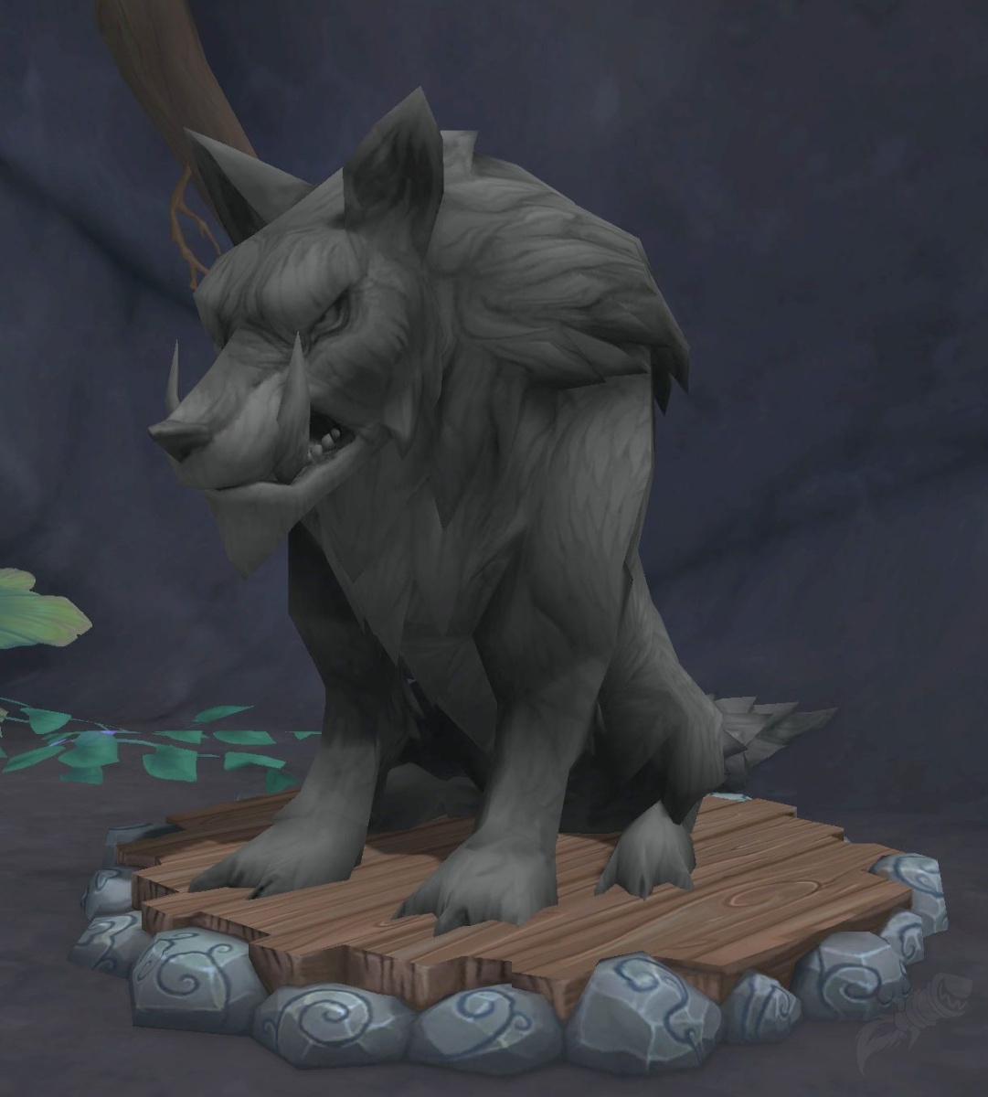Statue du Grand loup - PNJ - World of Warcraft