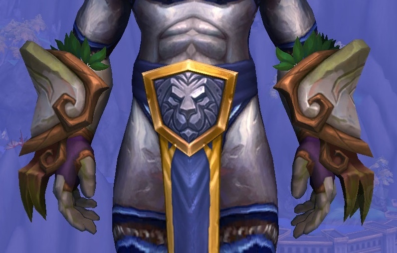 Overgrown Freyan Handguards - Item - World of Warcraft