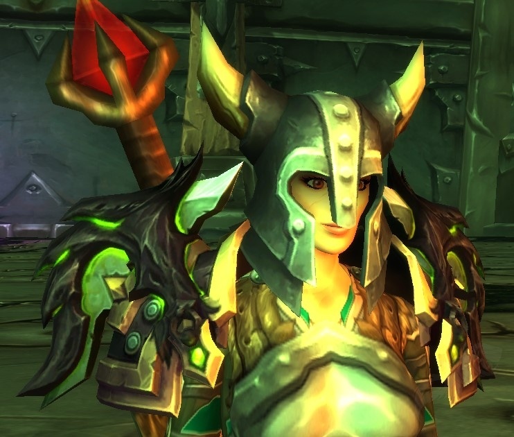 Fel-Inscribed Shoulderplates - Item - World of Warcraft