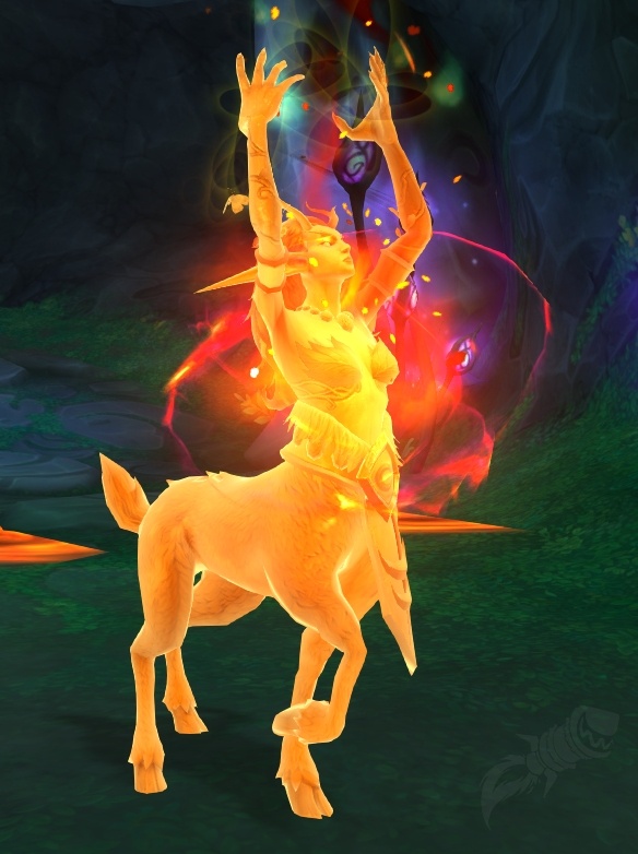 Hermana deformada por las llamas - PNJ - World of Warcraft