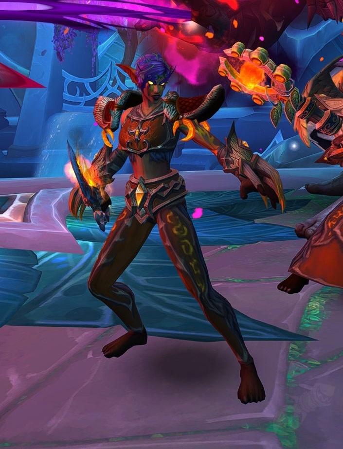 Agente tocado por las llamas - PNJ - World of Warcraft