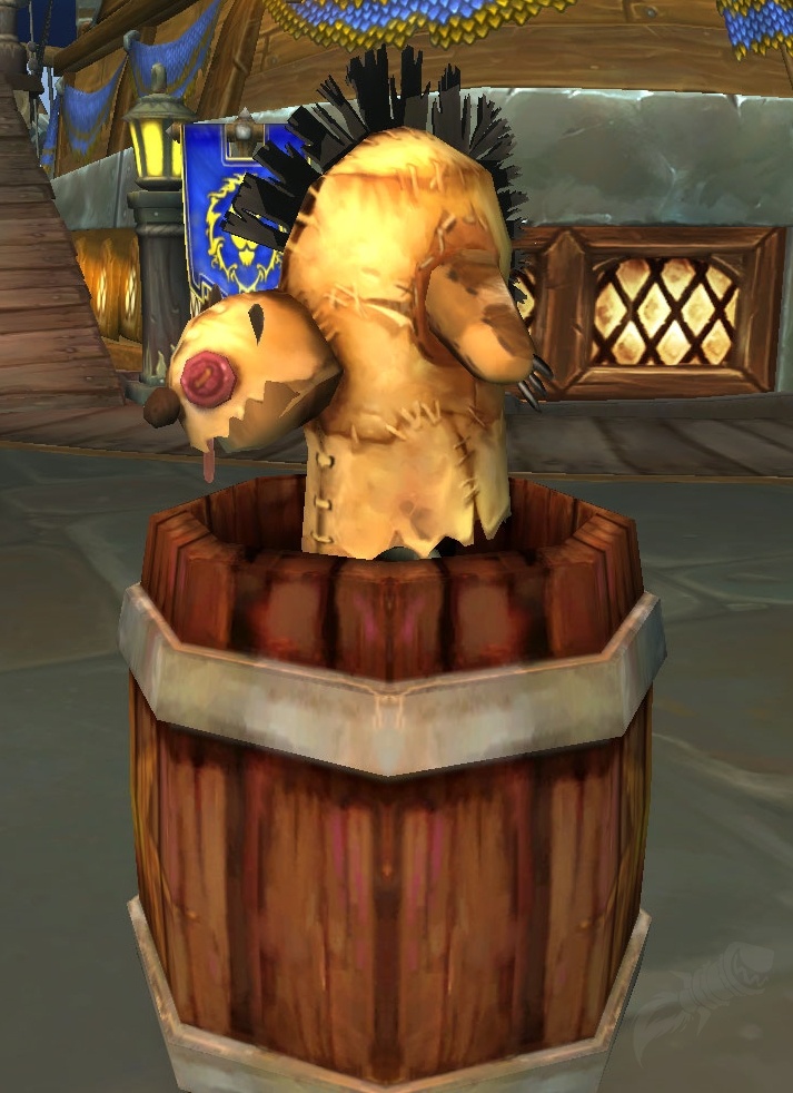 Tonneau avec cible gnolle - Objet - World of Warcraft