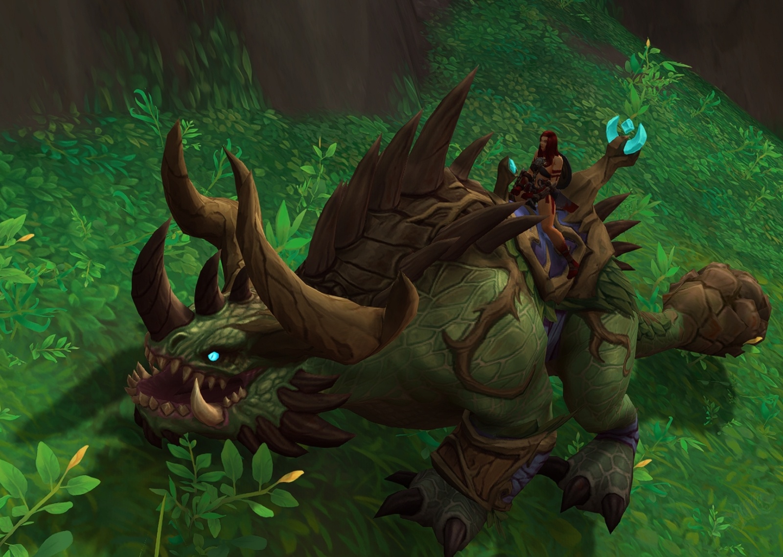 Tiefgrünes Panzerdon - Zauber - World of Warcraft