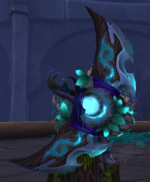 Barkbloom Warglaive - Item - World of Warcraft