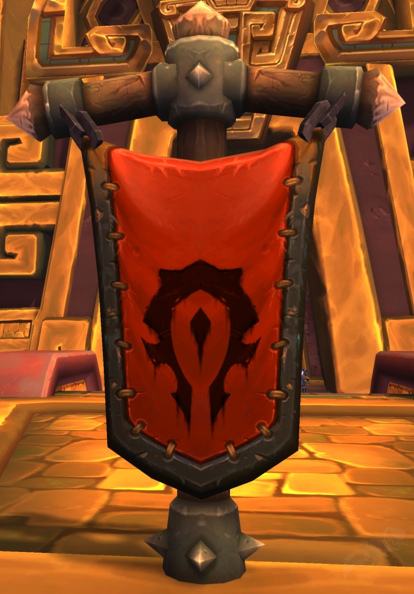 Horde Banner - NPC - World of Warcraft