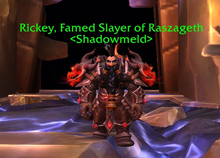 , Renomado Matador de Raszageth - Título - World of Warcraft