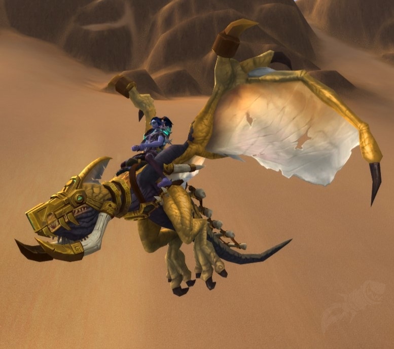 Gepanzerter goldener Pterrordax - Gegenstand - World of Warcraft