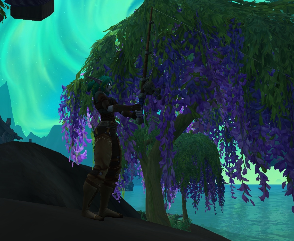 Pescador kaldorei - PNJ - World of Warcraft