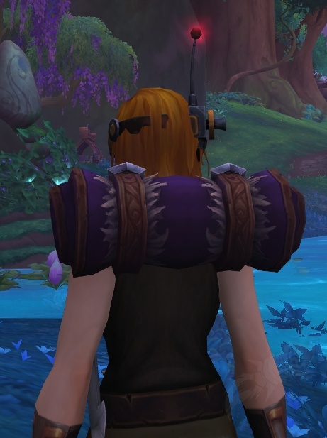 Violet Kaldorei Bedroll - Item - World of Warcraft