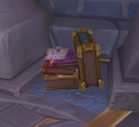 Researcher's Note - Object - World of Warcraft