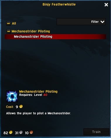 Mount Prices Increased After Maintenance - Season of Discovery ...