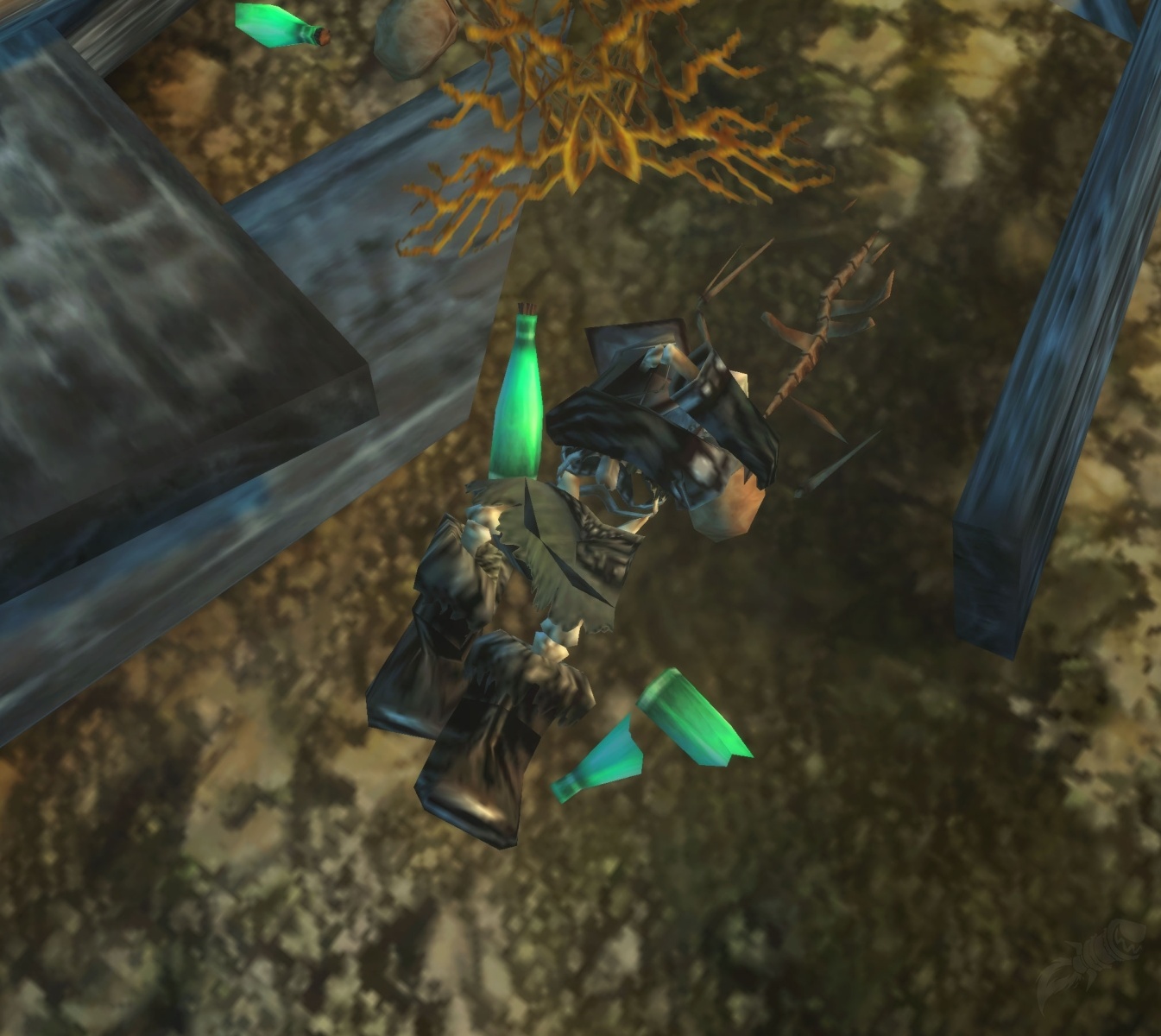 Burned-Out Remains - Object - Classic World of Warcraft