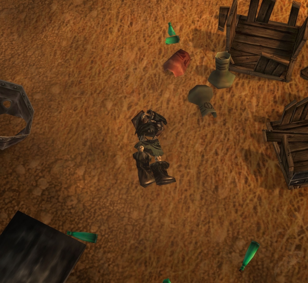 Burned-Out Remains - Object - Classic World of Warcraft