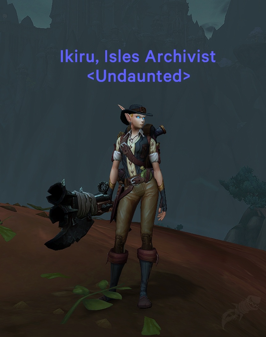 , Isles Archivist - Title - World of Warcraft