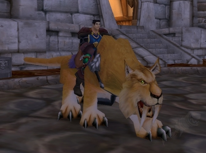 Reins of the Golden Sabercat - Item - Classic World of Warcraft
