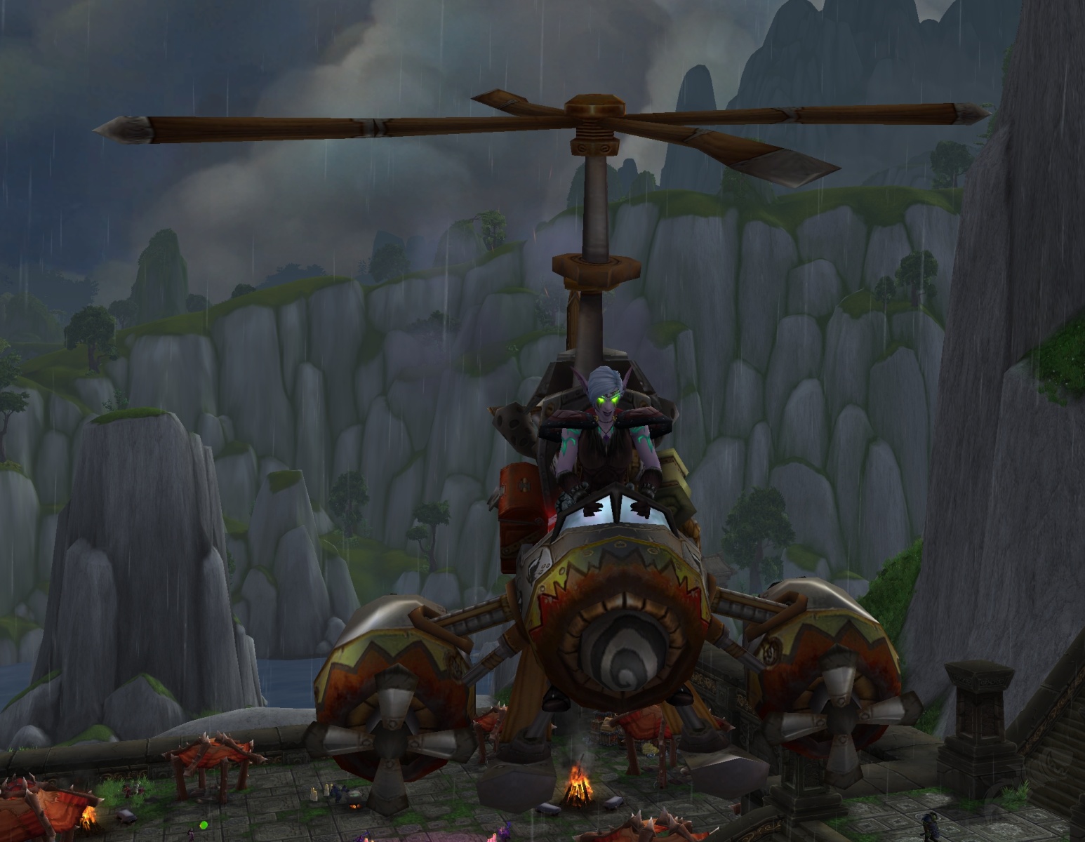 Rell's Gyrocopter - NPC - World of Warcraft