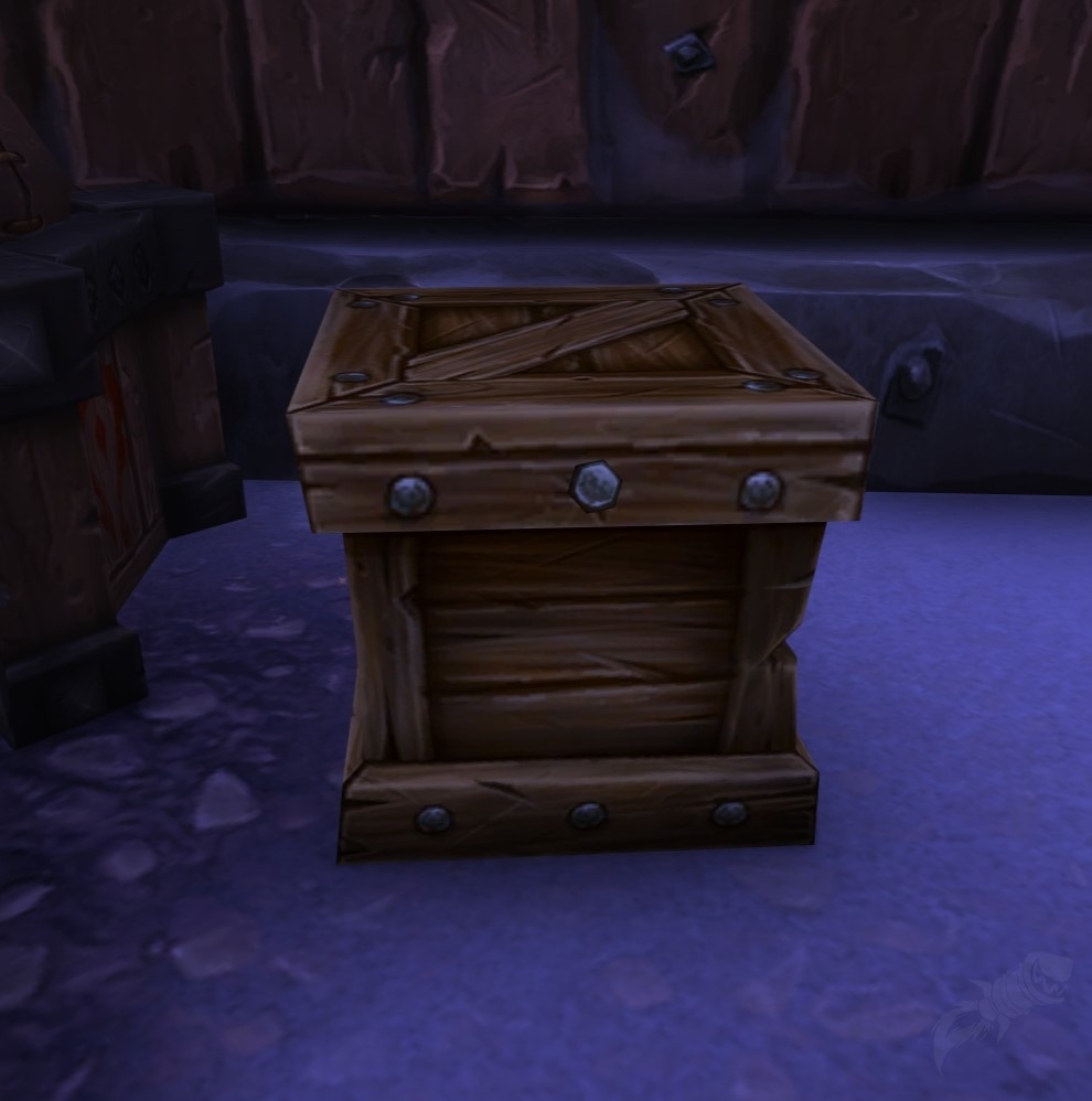 Crate of Surplus Material - Object - World of Warcraft