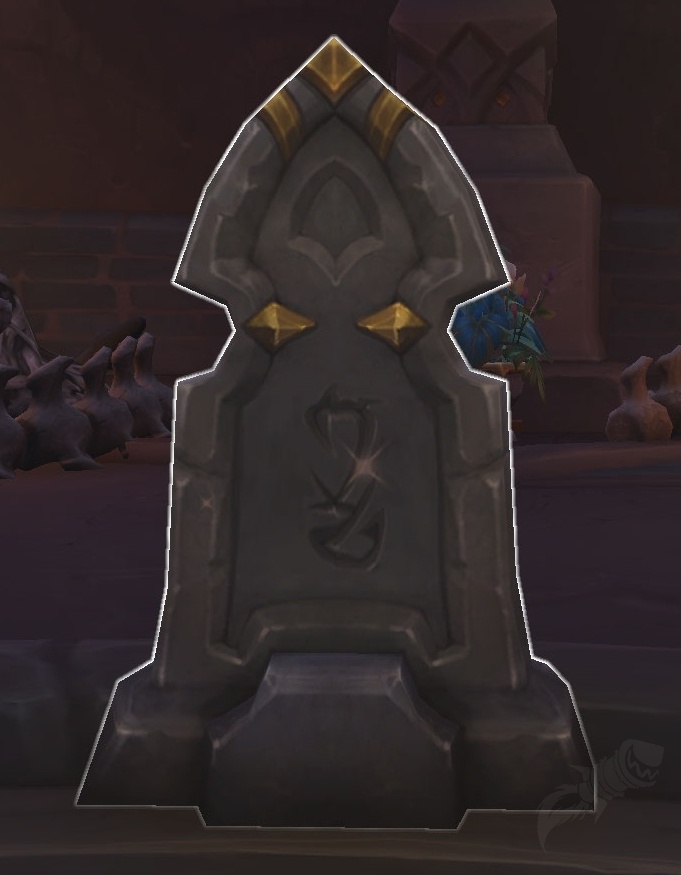 Faded Gravestone - Object - World of Warcraft