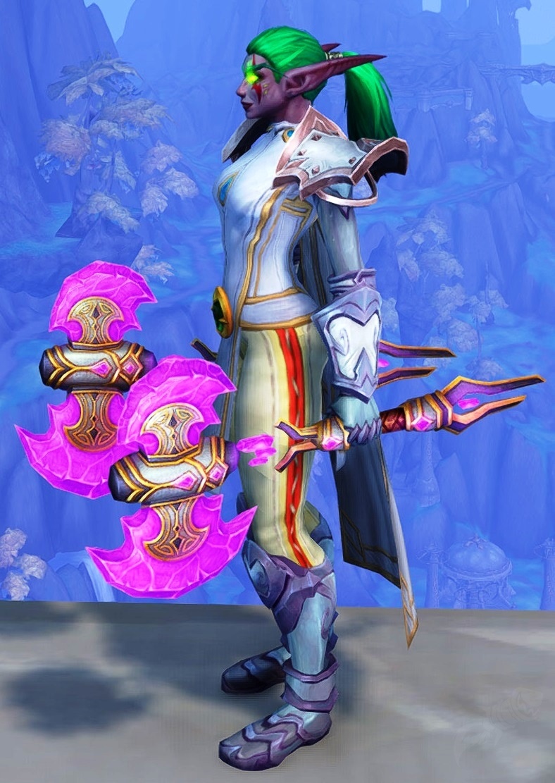 Lost Crusader's Amethyst Battleaxe - Item - World of Warcraft