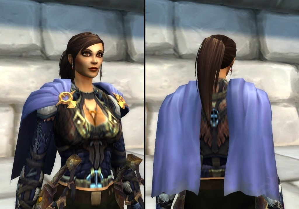 Dueler's Cloudy Shoulder Cape - Item - World of Warcraft