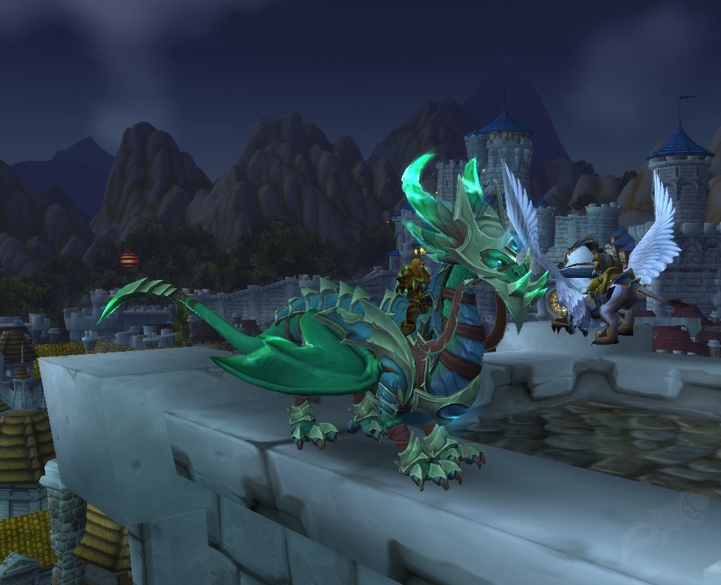Verdant Gladiator's Slitherdrake - Item - World of Warcraft