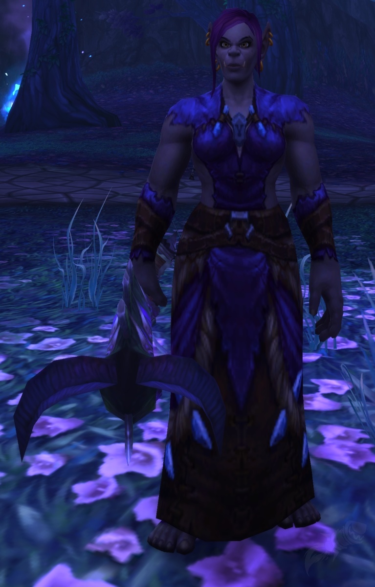 Vidente do Caos da Lua Negra - PNJ - World of Warcraft