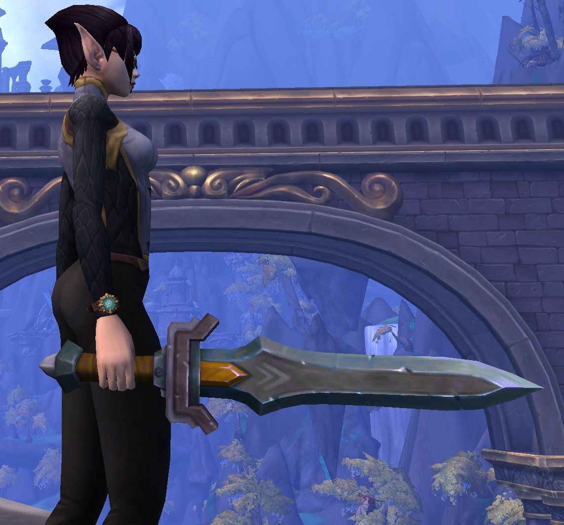 Calcified Claymore - Item - World of Warcraft