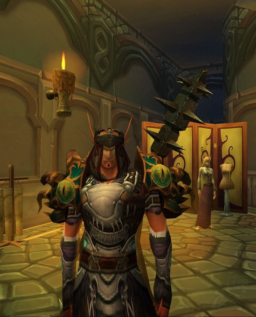 Heroes' Plagueheart Shoulderpads - Item - WotLK Classic