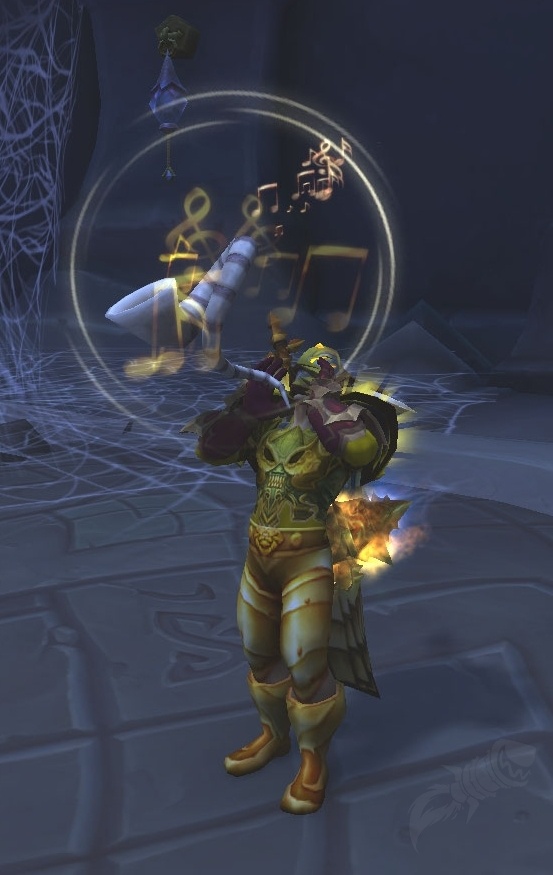 Obsidian Battle Horn - Spell - World of Warcraft