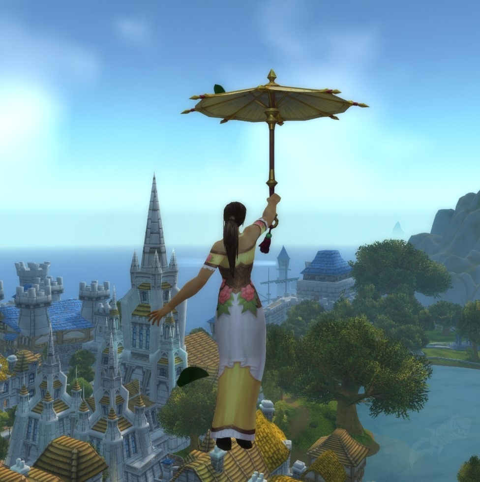 Delicate Silk Parasol - Spell - World of Warcraft