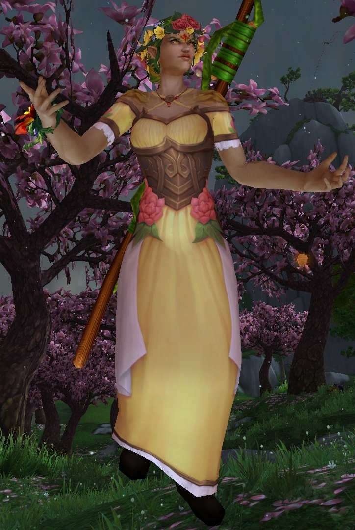 Spring Reveler's Dandelion Dress - Item - World of Warcraft