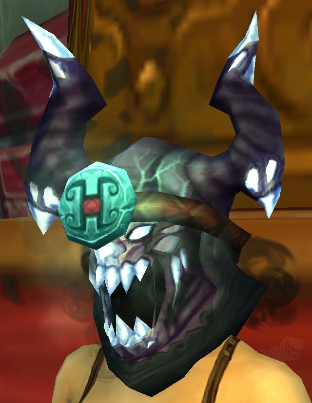 Capucho de Pele de Sha - Item - World of Warcraft