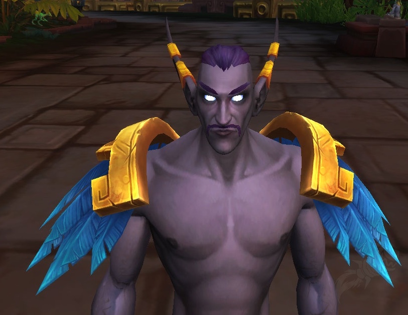 Spallières en lin battu par les marées - Sort - World of Warcraft