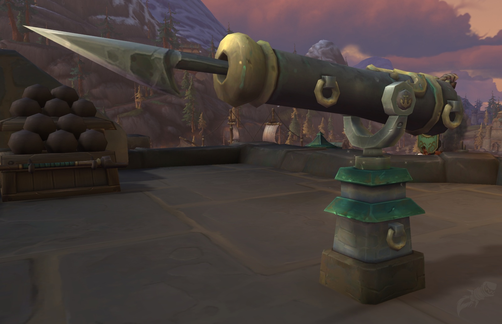 Cañón firmemar - PNJ - World of Warcraft