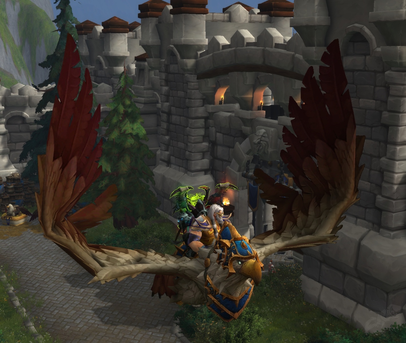 Alliance Gryphon - NPC - World of Warcraft