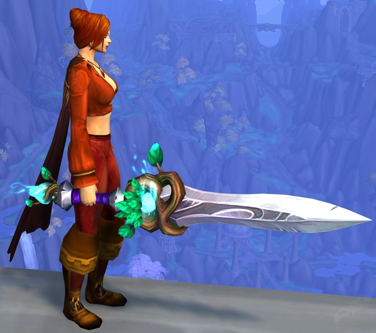 Barkbloom Saber - Item - World of Warcraft