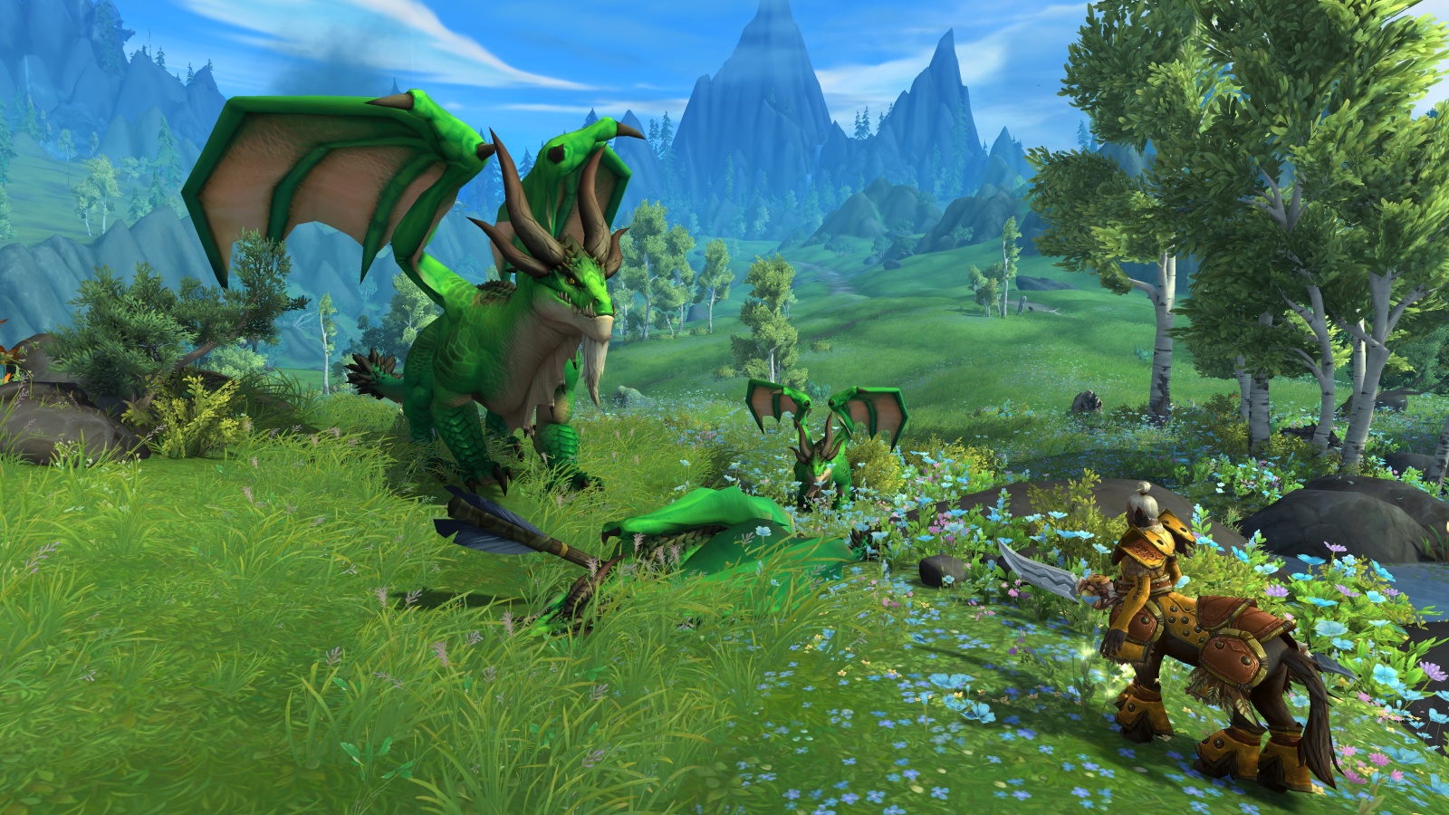 Dragón verde caído - Misión - World of Warcraft