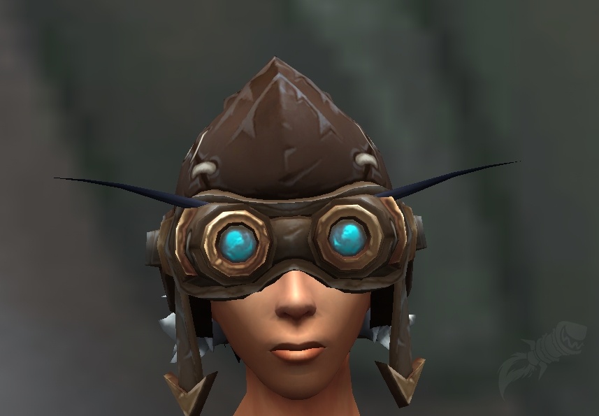 Icy Drake Racer's Helmet - Item - World of Warcraft