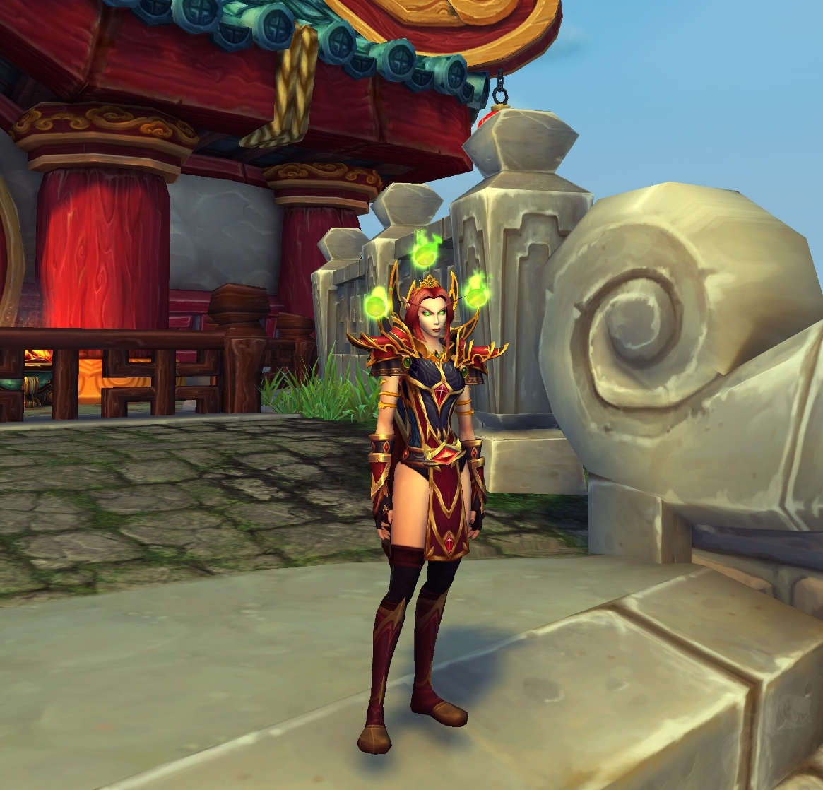 Indumentaria: Atavío de magister sin'dorei - Objeto - World of Warcraft