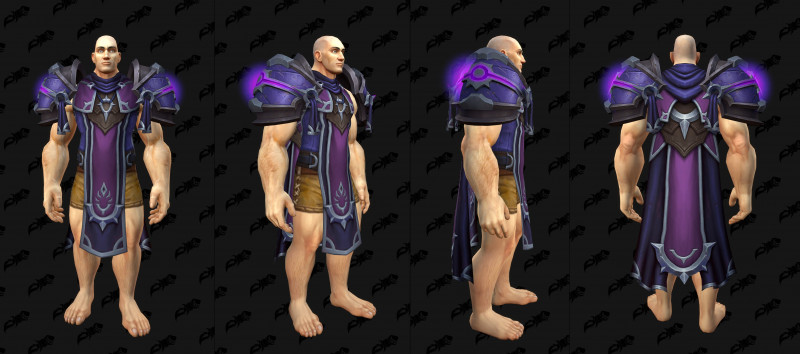 More Arathi and Earthen Cosmetic Ensembles - Shoulders, Cloak, Tabard ...