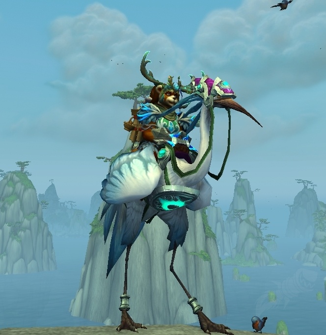 Reins of the Silver Riding Crane - Item - World of Warcraft