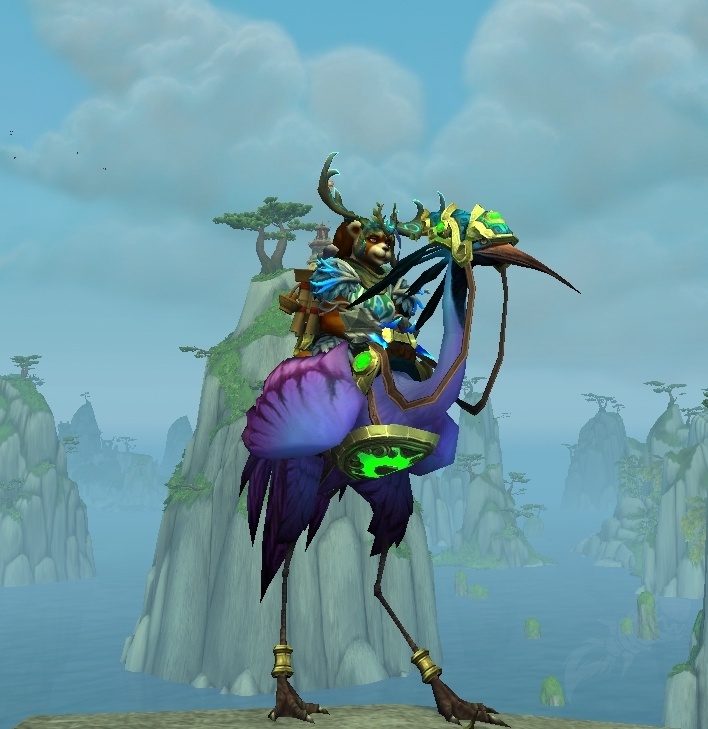 Reins of the Luxurious Riding Crane - Item - World of Warcraft